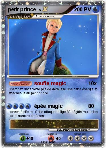 Pokémon petit prince 1 1 - soufle magic - Ma carte Pokémon