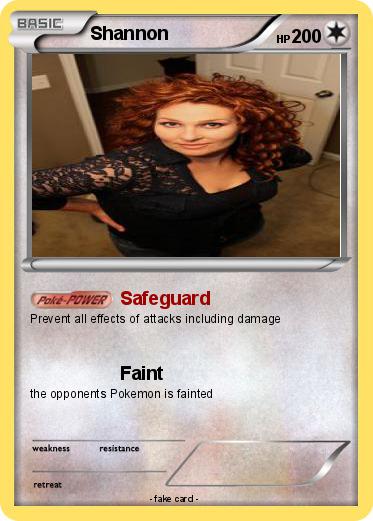 Pokémon Shannon 54 54 - Safeguard - My Pokemon Card