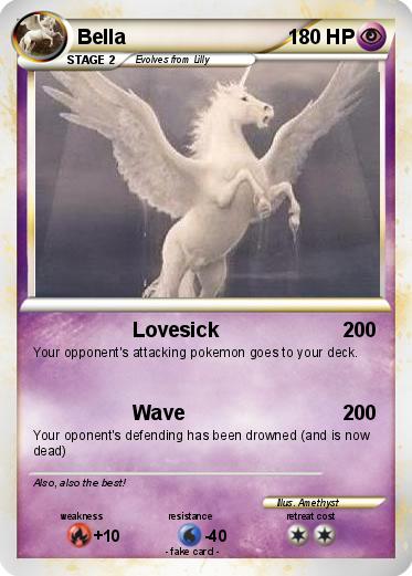 Pokémon Bella 634 634 - Lovesick - My Pokemon Card