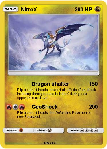 Pokémon NitroX 3 3 - Dragon shatter - My Pokemon Card