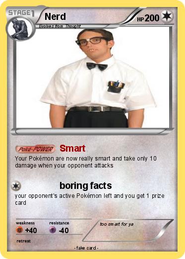Pokémon Nerd 330 330 - Smart - My Pokemon Card