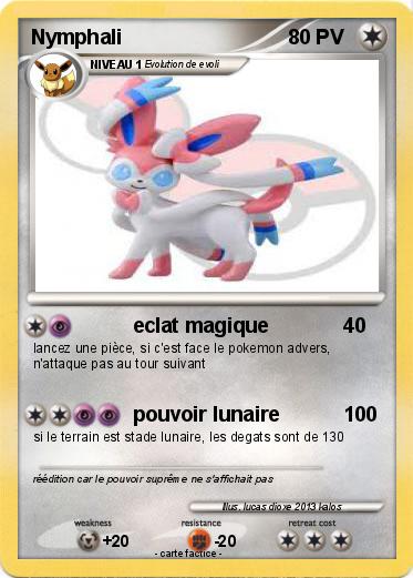 Pokémon Nymphali 103 103 - eclat magique - Ma carte Pokémon
