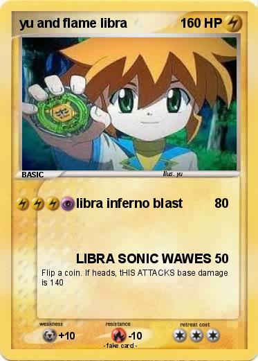 Pokémon yu and flame libra - libra inferno blast - My Pokemon Card