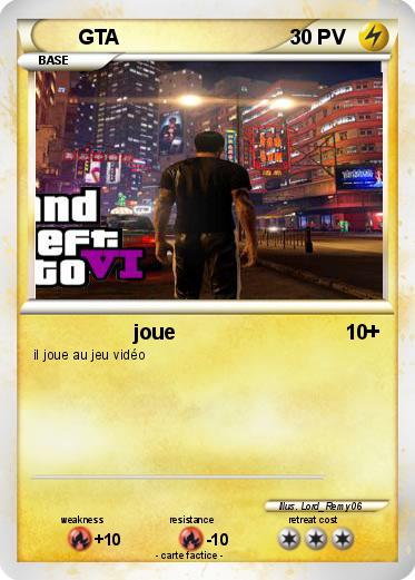 Pokémon GTA 369 369 - joue - Ma carte Pokémon