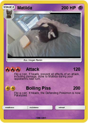 Pokémon Matilda 57 57 - Attack - My Pokemon Card