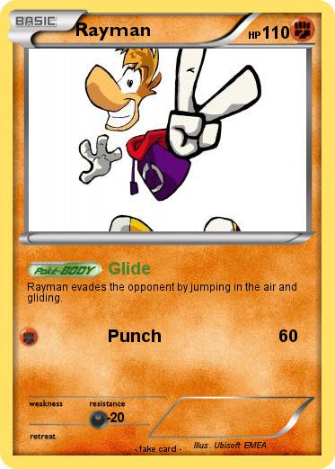 Pokémon Rayman 475 475 - Glide - My Pokemon Card