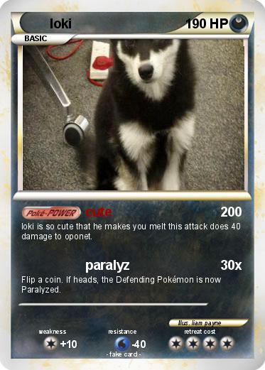 Pokémon loki 101 101 - cute - My Pokemon Card