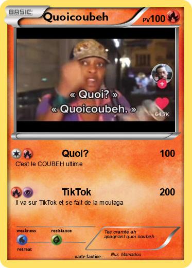 Pokémon Quoicoubeh 1 1 - Quoi? - Ma carte Pokémon