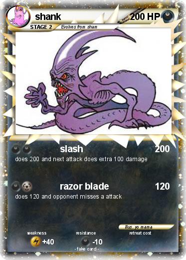 Pokémon shank 7 7 - slash - My Pokemon Card