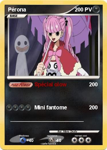 Pokémon Perona 11 11 - Spécial olow - Ma carte Pokémon