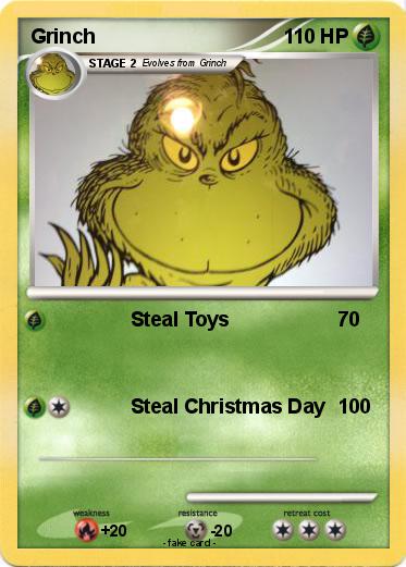 Pokémon Grinch 38 38 - Steal Toys - My Pokemon Card