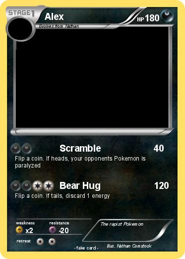 Pokémon Alex 2163 2163 - Scramble - My Pokemon Card