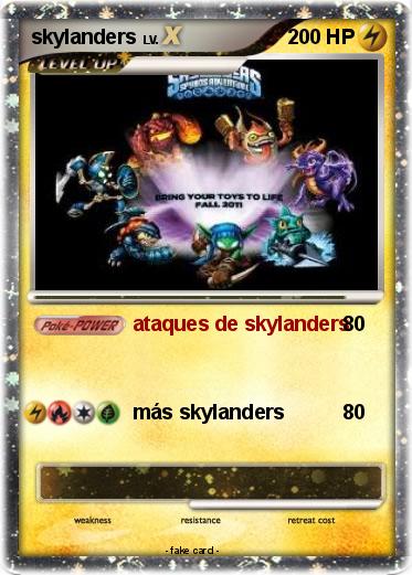 Pokémon skylanders 22 22 - ataques de skylanders - My Pokemon Card