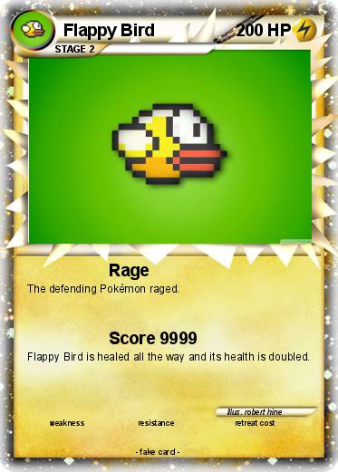 Pokémon Flappy Bird 112 112 - Rage - My Pokemon Card