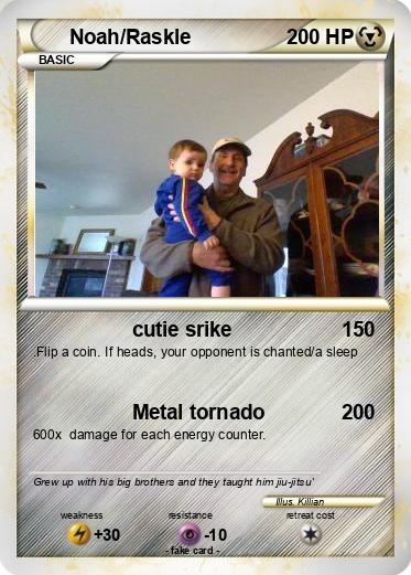 Pokémon Noah Raskle - cutie srike - My Pokemon Card
