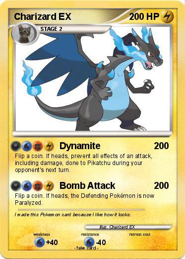Pokémon Charizard EX 364 364 - Dynamite - My Pokemon Card