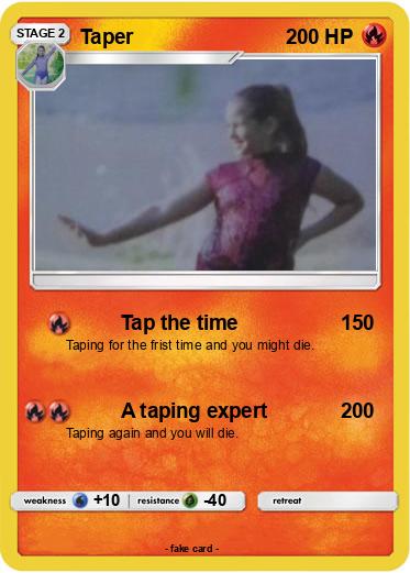 Pokémon Taper 2 2 - Tap the time - My Pokemon Card