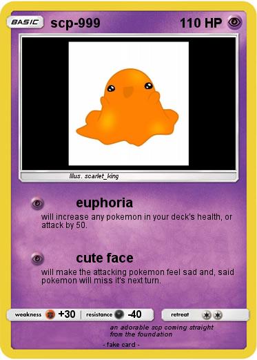 Pokémon scp 999 29 29 - euphoria - My Pokemon Card