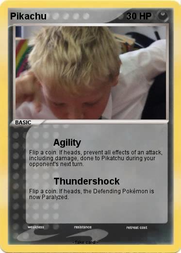 Pokémon Pikachu 19873 19873 - Agility - My Pokemon Card