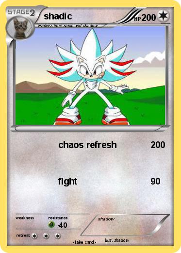 Pokémon shadic 297 297 - chaos refresh - My Pokemon Card