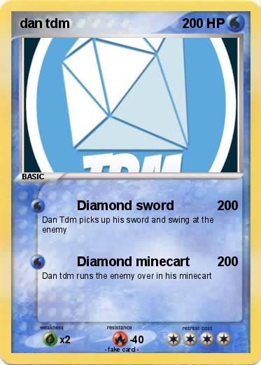 Pokémon dan tdm 46 46 - Diamond sword - My Pokemon Card