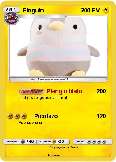 Pokémon Pinguin 159 159 - Piengin hielo - Mi carta pokémon