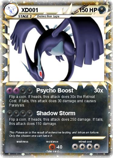 Pokémon XD001 13 13 - Psycho Boost - My Pokemon Card