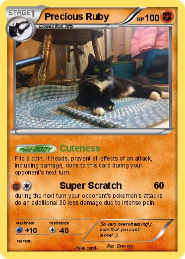 Pokémon Precious Ruby - Cuteness - My Pokemon Card