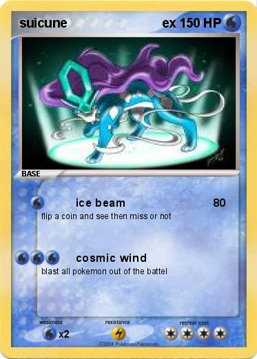 Pokémon suicune ex 27 27 - ice beam - My Pokemon Card