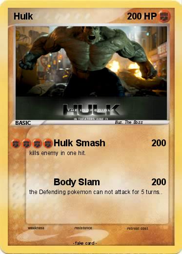 Pokémon Hulk 1512 1512 - Hulk Smash - My Pokemon Card