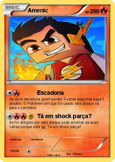 Pokémon Amenic - Escadona - My Pokemon Card