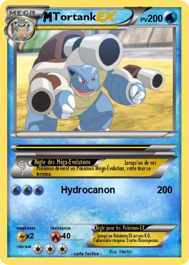 Pokémon Tortank 737 737 - Hydrocanon - Ma carte Pokémon