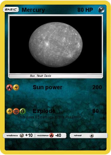 Pokémon Mercury 108 108 - Sun power - My Pokemon Card