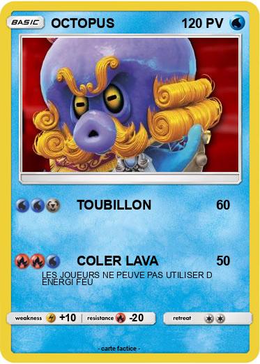 Pokémon OCTOPUS 102 102 - TOUBILLON - Ma carte Pokémon