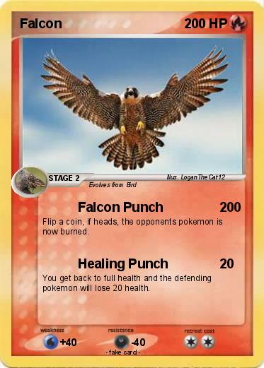 Pokémon Falcon 175 175 - Falcon Punch - My Pokemon Card
