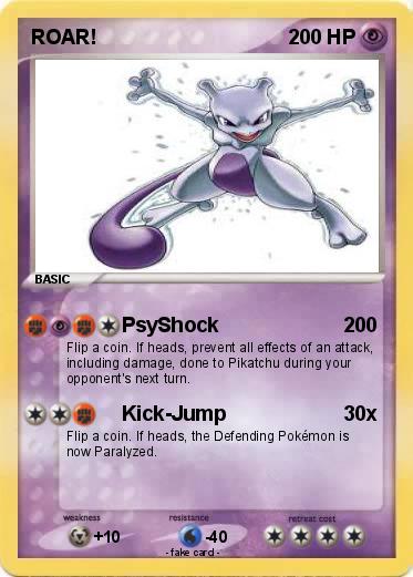 Pokémon ROAR 66 66 - PsyShock - My Pokemon Card