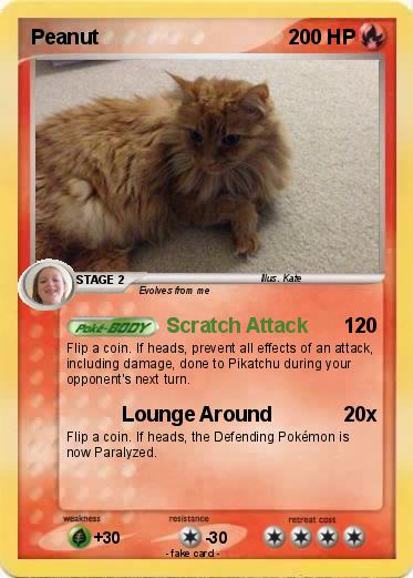 Pokémon Peanut 235 235 - Scratch Attack - My Pokemon Card