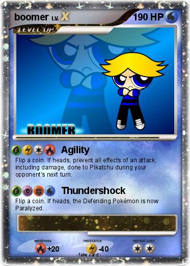 Pokémon boomer 283 283 - Agility - My Pokemon Card
