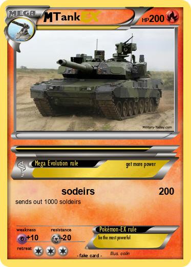 Pokémon Tank 1003 1003 - sodeirs - My Pokemon Card