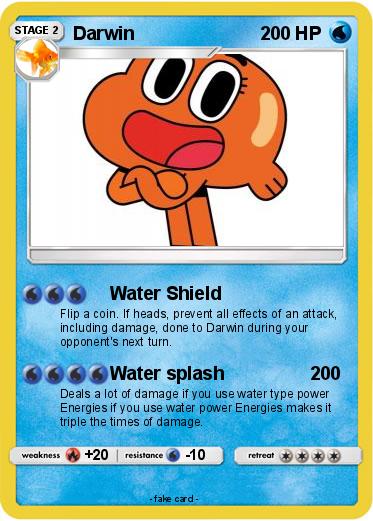 Pokémon Darwin 464 464 - Water Shield - My Pokemon Card