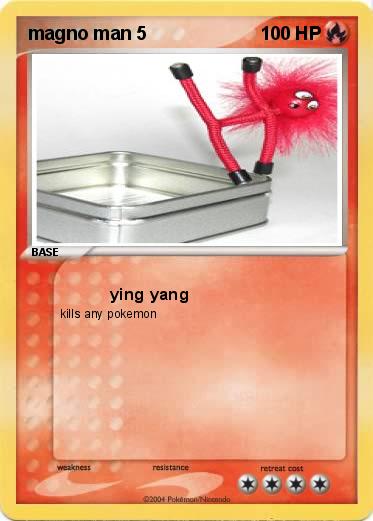 Pokémon magno man 5 5 - ying yang - My Pokemon Card
