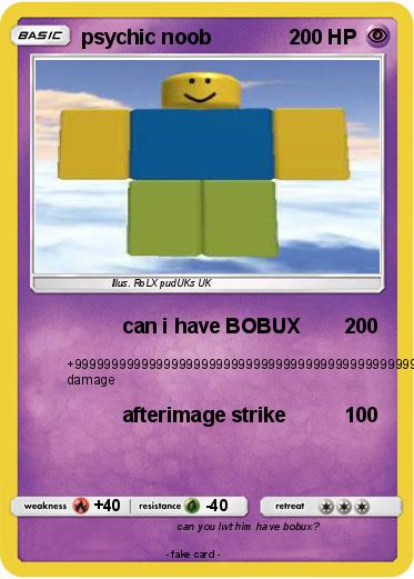 Pokémon noob 1330 1330 - can i have BOBUX - My Pokemon Card