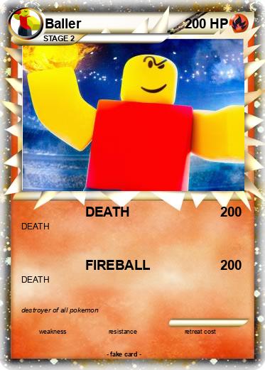 Pokémon Baller 210 210 - DEATH - My Pokemon Card