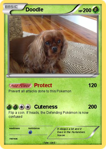 Pokémon Doodle 137 137 - Protect - My Pokemon Card