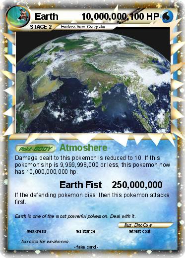 Pokémon Earth 10 000 000 000 - Atmoshere - My Pokemon Card