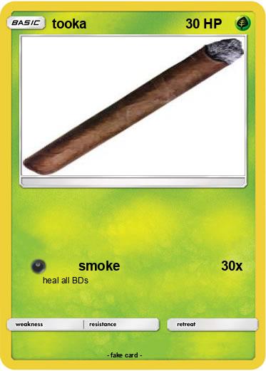 Pokémon tooka - smoke - My Pokemon Card