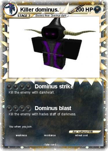 Pokémon Killer dominus - Dominus strike - My Pokemon Card