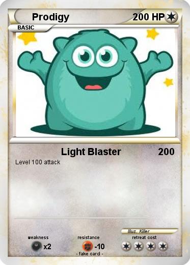 Pokémon Prodigy 33 33 - Light Blaster - My Pokemon Card