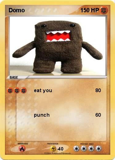 Pokémon Domo 7 7 - eat you - My Pokemon Card
