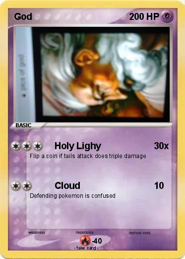 Pokémon God 871 871 - Holy Lighy - My Pokemon Card